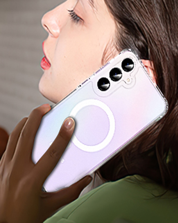 ottpluscase for Samsung A55 5G Phone Case with Tempered Glass Screen Protector,[Shockproof ...