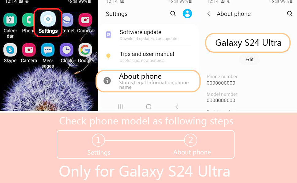 Amazon.com: Casewind for Samsung Galaxy S24 Ultra Case Wallet,with [Screen Protector + Camera ...