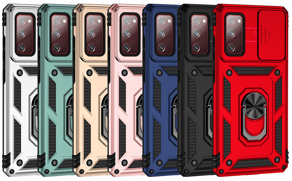 Amazon.com: for Samsung Galaxy S20 FE 5G Case with Camera Lens Cover HD Screen Protector ...