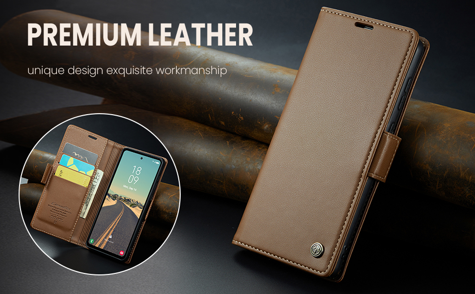 Amazon.com: SINIANL Samsung Galaxy S24 Wallet Case with RFID Blocking, Samsung S24 Case Wallet ...