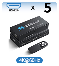 Amazon.com: NEWCARE 8K@60Hz HDMI 2.1 Switch 3 in 1 Out, 4K@120Hz HDMI Splitter Switch Box with 2 ...