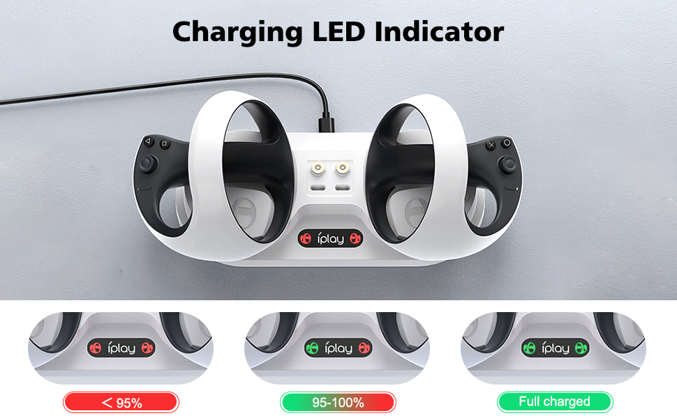 Amazon.com: Controller Charging Station for PSVR2, Charging Station for PSVR2 with Quick Charge ...