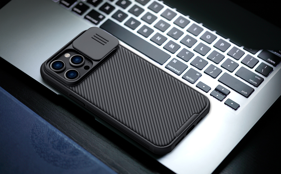 Amazon.com: Nillkin for iPhone 14 Pro Max Case with Slide Camera Cover [Lens Protection ...