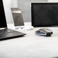 CHERRY GENTIX BT, Kabellose Bluetooth-Maus, Multi-Device-Funktion für bis zu 3 Geräte ...