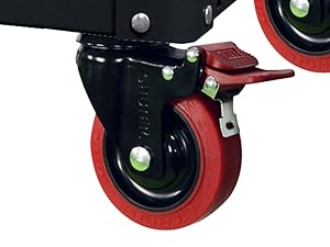 Amazon.com: SHUTER Heavy-Duty Tool Cart with Wheels, 3-Tier Rolling Tool Wagon with Handle and ...