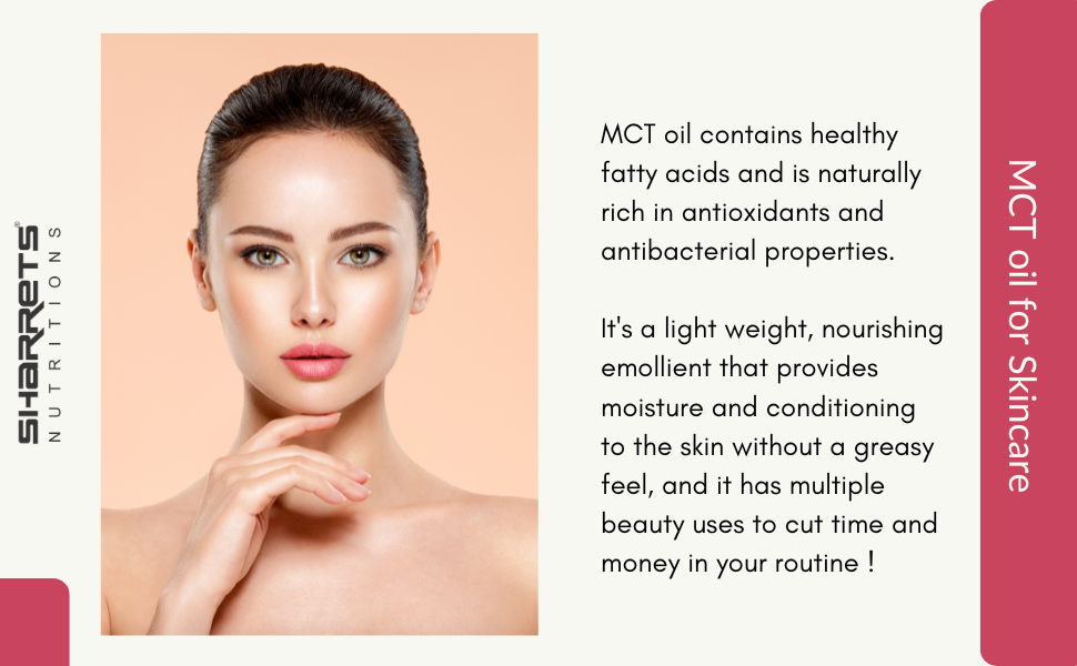 Sharrets C8 C10 Vegan MCT oil Spray for Skin, Heart, Brain, Muscles 2 x 90 ml (Oral & Topical ...