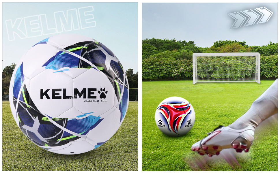 Amazon | KELME サッカーボール 4号球 5号球 練習用サッカーボール 成人用 試合球 耐摩耗 フットサル | KELME(ケルメ) | フットサルボール