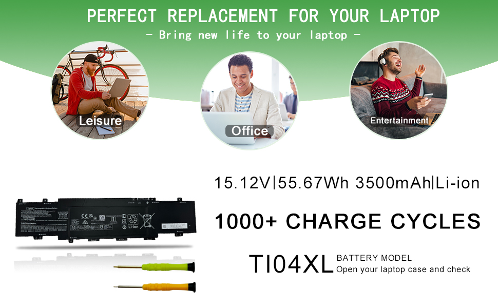 Amazon.com: UGXKNAE TI04XL M24563-005 Laptop Battery fit for HP Envy 17-CH 17-CH0027UR 17 ...