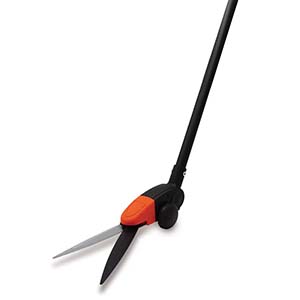 Virsus Forbice tagliaerba con ruote 2041, manico lungo 130 cm, girevole 360° forbici per erba ...