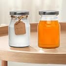 Amazon.com: Woaiwo-q 16Pack 6oz Glass Jars,Clear Milk Jars with Silver Lids, Ideal for Jam ...