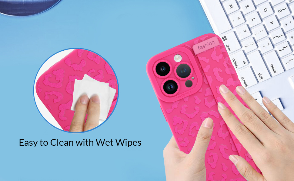 Amazon.com: MOWIME Compatible with iPhone 15 Pro Max Case with Strap Wrist, Cheetah Print ...