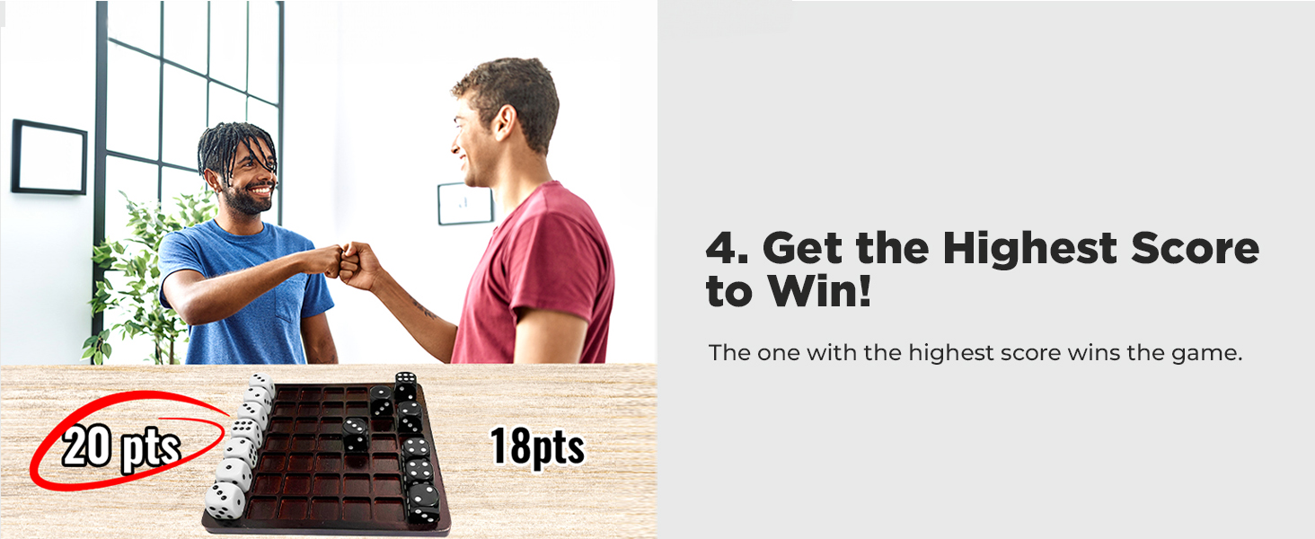 Amazon.com: Dittle™️- Dice Battle | 2 Player Dice Games for Adults ...