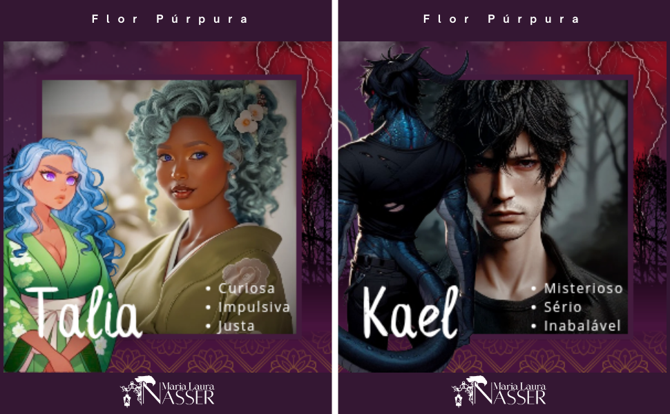 Flor Púrpura: Kael - Sétimo Guardião (Sete guardiões) eBook : Nasser, Maria Laura: Amazon.com.br ...