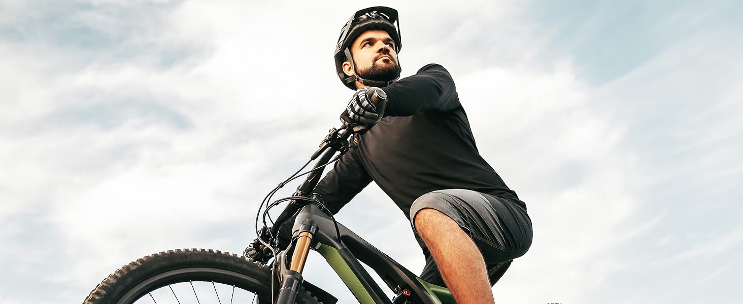 Amazon.com: Bikewa Men's Mountain Bike Shorts 3D Padded Loose-fit MTB Biking Riding Cycling ...