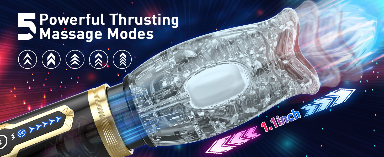 Amazon.com: Automatic Blowjob Male Masturbator, Adult Sex Toys for Men, 7 Vibrating & 5 Rotating ...