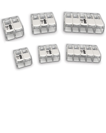 WAGO 221 Series 19pc Mounting Carrier Assortment Pack | DIN-35 / Panel Mount/Screw Mount ...