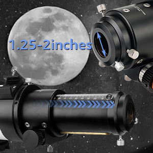 Amazon.com : SVBONY SV48P Telescope 90mm, Bundle with SV135 Telescope Eyepiece Zoom 7 to 21mm ...