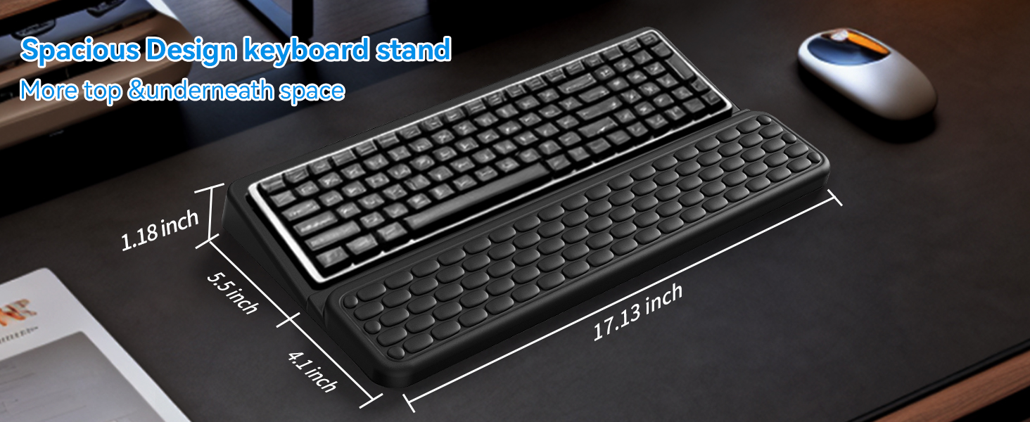 Amazon.com : Keyboard Stand for Desktop, Keyboards Wrist Rest ...