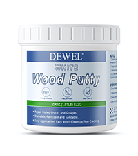 Amazon.co.jp: DEWEL 木工パテ 穴埋めパテ パテ 198g ウッドパテ 木材補修用パテ 補修パテ 木製テーブル、戸棚、床、ドアの亀裂など補修 フローリング 補修 ブラシ付き ...