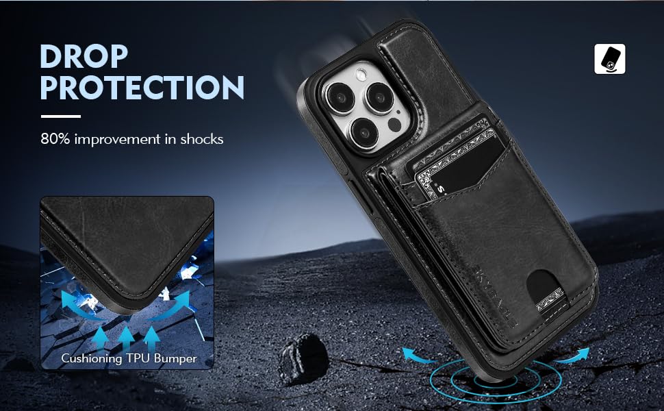 Amazon.com: SkyEagle for Compatible Magsafe Magnetic 2 in 1 Detachable iPhone 14 Pro Wallet Case ...