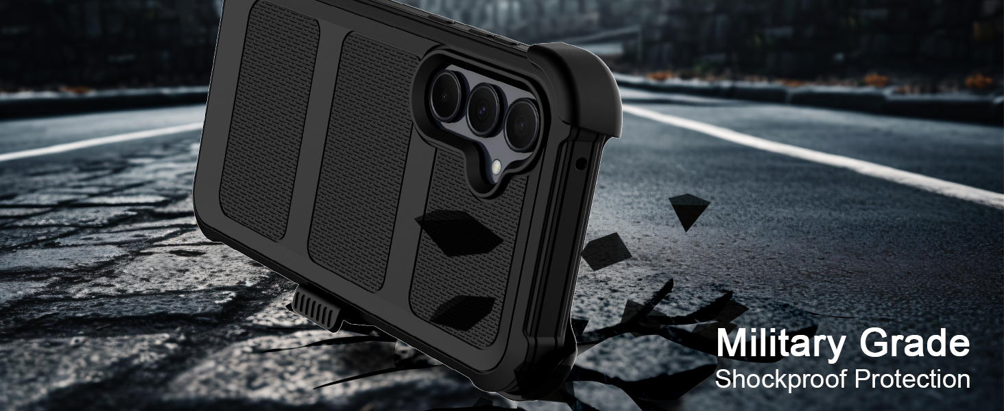 Amazon.com: Leptech for Samsung Galaxy A35 5G Case with 2 Pack Tempered Glass Screen Protector ...