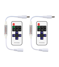 Amazon.com - RGBZONE RF Wireless Remote LED Controller, DC 5V/12V/24V ...