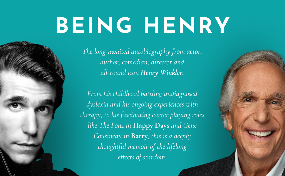 Being Henry: The Fonz . . . and Beyond: Amazon.co.uk: Winkler, Henry: 9781035026678: Books