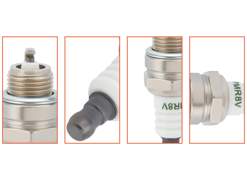 Amazon.com: Hipa 4 PAC BPMR7A Standard Spark Plug for NGK BPMR8Y BPMR8V CMR6H DPR8EA-9 CMR7H ...