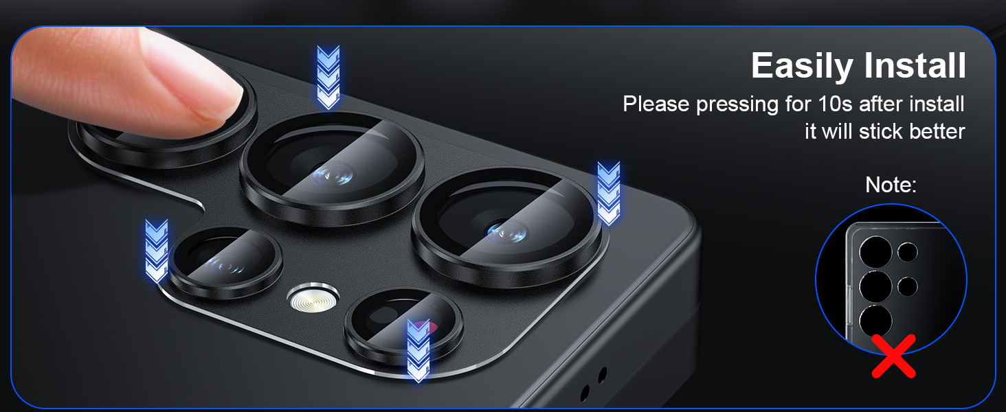 Amazon.com: Mansoorr for Samsung Galaxy S25 Ultra Camera Lens Protector, [Military Grade ...