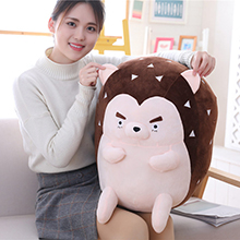 Amazon.co.jp: Sironoa ハリネズミ 抱き枕 大きい ぬいぐるみ かわいい リアル 動物 まくら 癒し ふわふわ 柔らかい 背当て 添い寝枕 昼寝 クッション 彼女 子供 ...