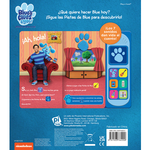 Nickelodeon Pistas de Blue y Tu! ¡Día de Juegos con Azul! Libro con 7 ...