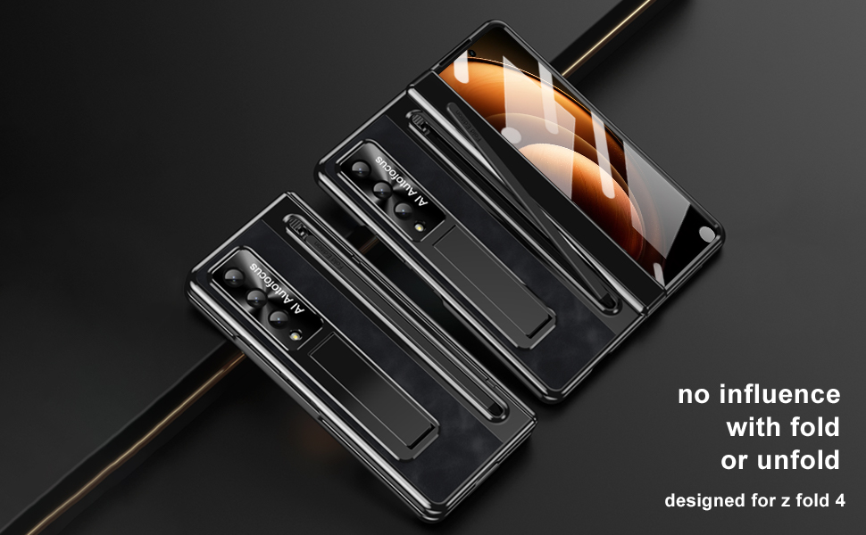 Amazon.com: Libeagle for Samsung Galaxy Z Fold 4 Case with New Slim S Pen (2023) Holder ...