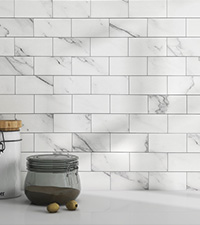 M MOFIT Large Subway Wall Tiles Self Adhesive for Kitchen,Individual ...