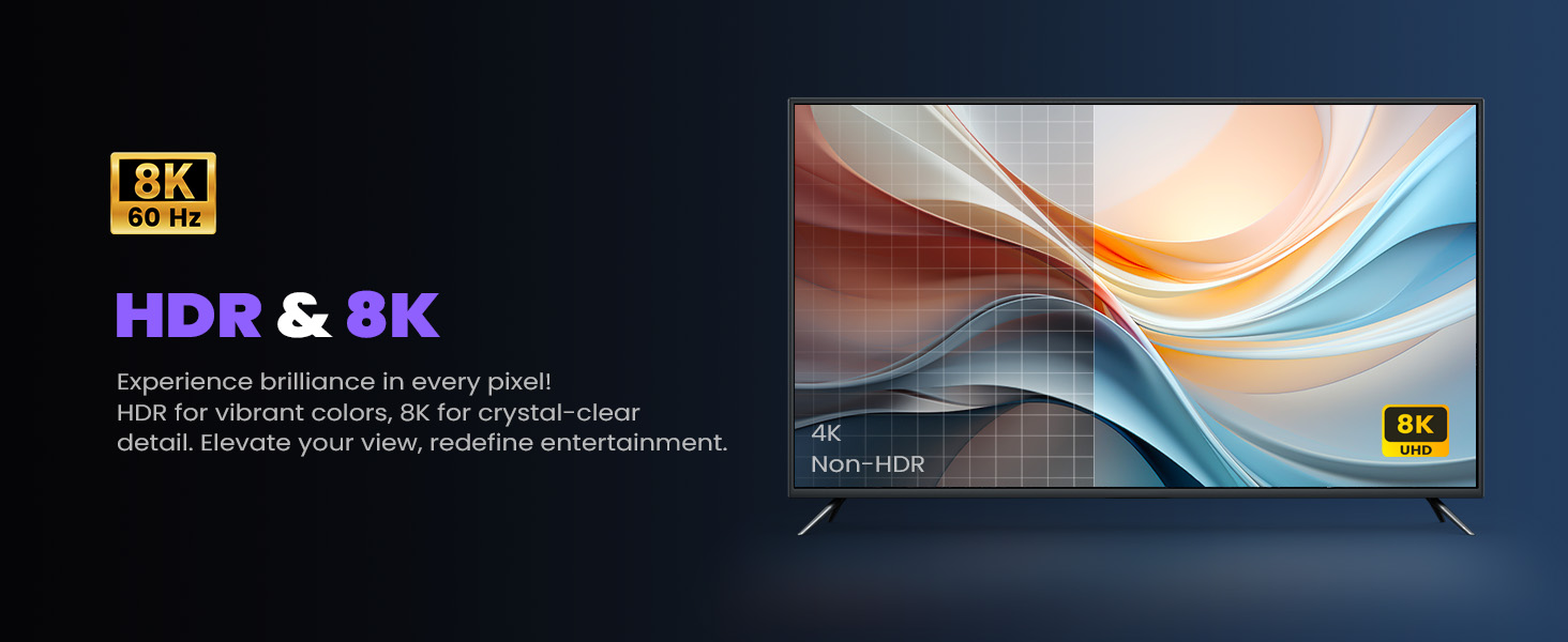 Amazon.com: NEWCARE HDMI Switch 4K@120Hz, Aluminum HDMI 2.1 Switch 2 in 1 Out with Type-C ...