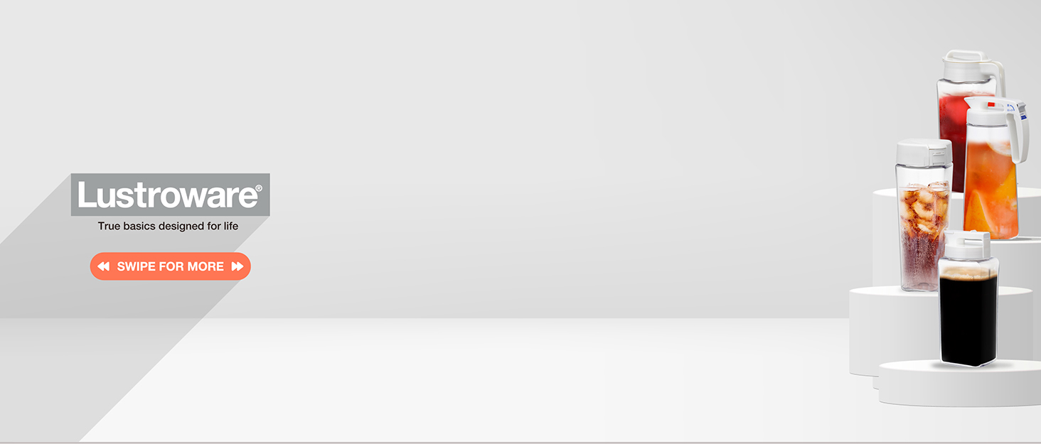 Amazon.com: Lustroware TwistServe Airtight Pitcher - 2.1L (70oz), Heat Resistant, BPA-Free SAN ...