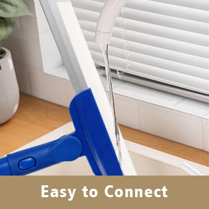 Amazon.com: Floor & Window Professional 180° Rotatable Squeegee Scrubber with 56" Adjustable ...