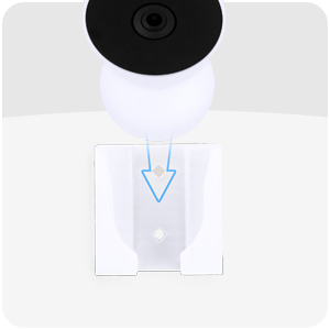 Amazon.com : Wall Mount for Google Nest Wired 2nd Generation Security Camera - Adhesive & Screw ...
