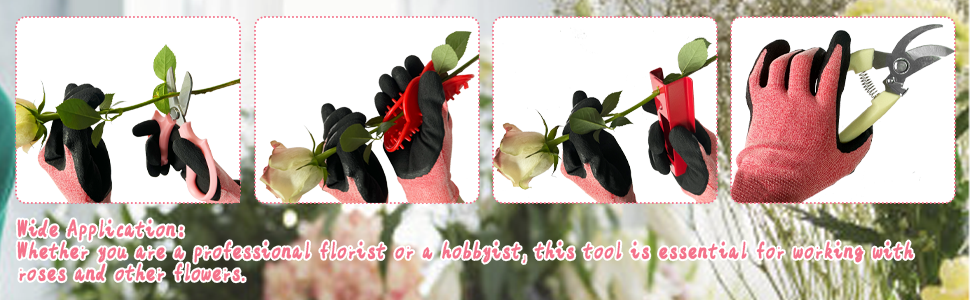 Amazon.com : 13 Pcs Rose Stripper Thorn Remover Tool Garden Pruning Shears Scissors Kit Leaf ...