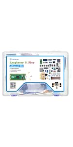 Amazon.com: Kits for Raspberry Pi Pico, ELECROW Sensor Advanced Kit for ...
