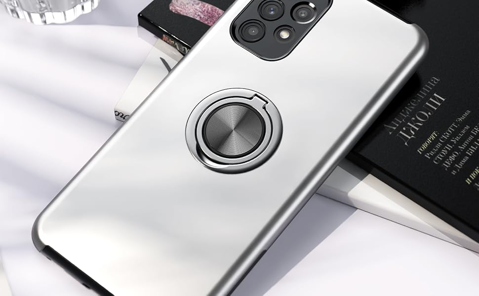 Amazon.com: Yamink Case for Samsung Galaxy A32 5G with Tempered Glass Screen Protector,Hybrid 2 ...