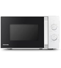 Toshiba MW2-MG20P(BK) Horno Microondas 20 L, Grill 800W/1000W, con Crispy Grill y Función de ...