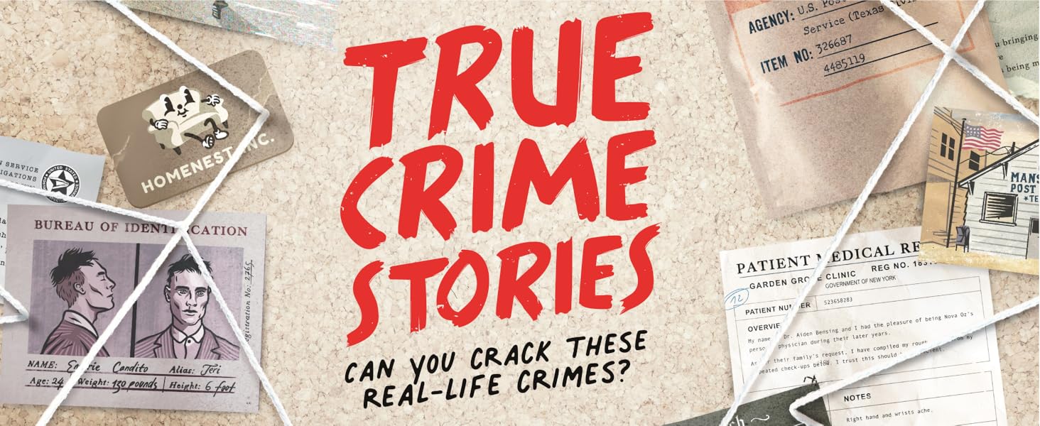 Amazon.com: Big Potato True Crime Stories: 3 Cases in 1, Can You Crack Real-Life Crimes in This ...
