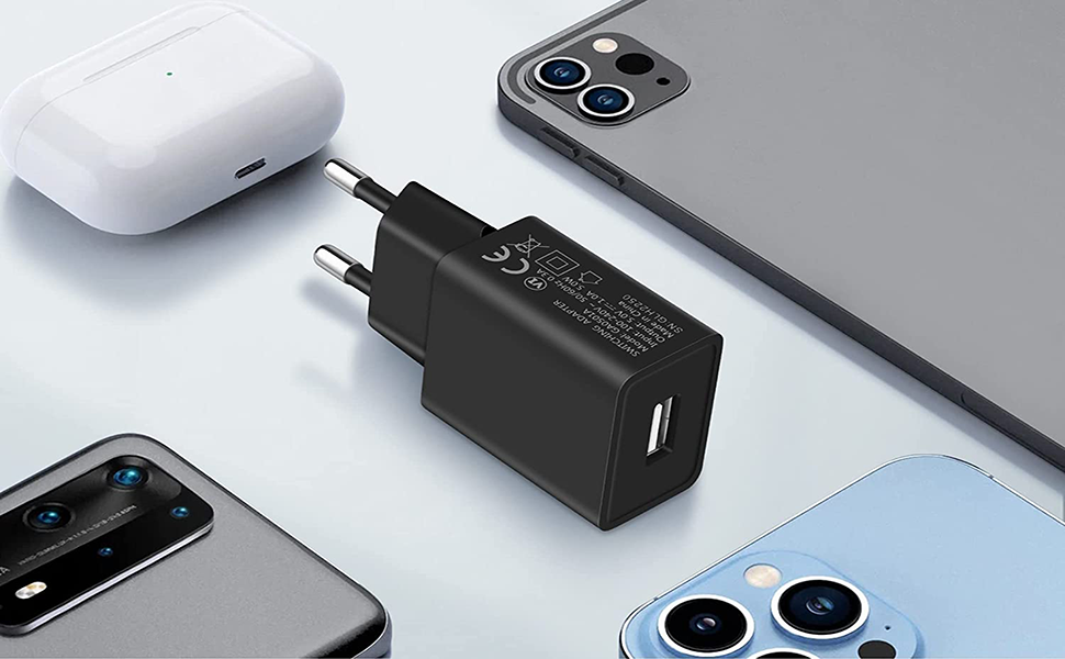 MatauMahi 5V1A USB Ladegerät , 5W USB Netzteil, USB Stecker, Adapter für Handys, Tablets ...