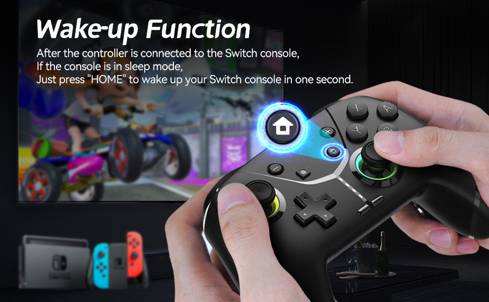 Amazon.com: Switch Controller, Wireless Pro Controller for Switch/Lite/OLED/iPhone/Mac/iPad/iOS ...