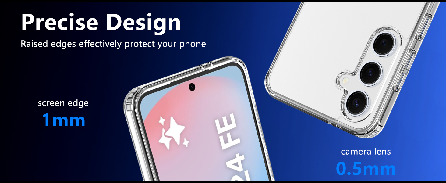 Amazon.com: Anoowkoa Designed for Samsung Galaxy S24 FE AI TPU Case.Galaxy S24 FE AI Clear Phone ...