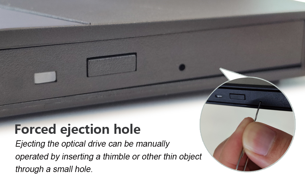 JOOPSHEE External Compatible Blur ay Drive Player Read/Write BD DVD CD Compatible Blu ray Burner ...