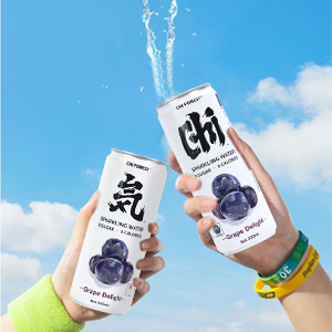 Amazon.com : CHI FOREST Grape Delight Sparkling Water, 0 Calories and 0 Suger Flavored Bubbly ...