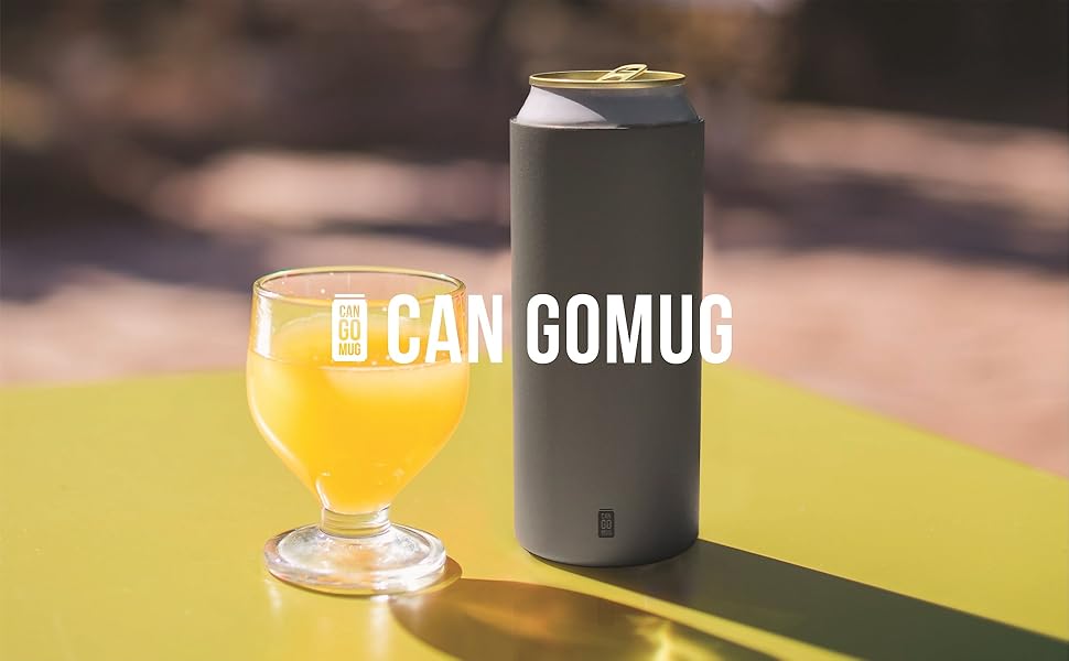 Amazon.co.jp : シービージャパン 缶 ホルダー グレー 350ml 保温 保冷 ステンレス 真空 断熱 CAN GOMUG : ホーム＆キッチン