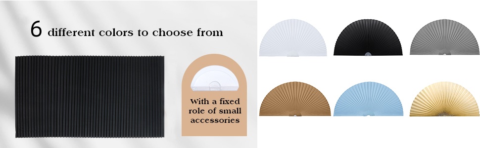 Amazon.com: Jlong Arch Window Shade Half Circle Window Shade Paper Blinds for Windows Cordless ...