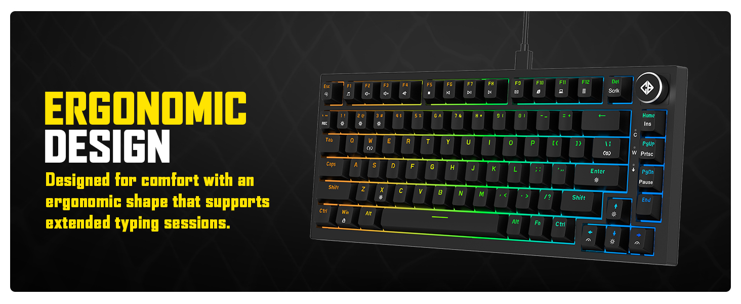 Amazon.in: Buy Cosmic Byte CB-GK-43 Phantom TKL Gasket Mechanical RGB Wired Keyboard, Pre-Lubed ...